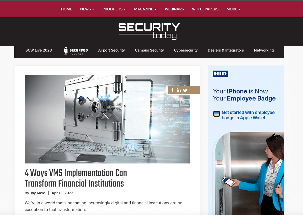 4 Ways VMS Implementation Can Transform Financial Institutions - Salient